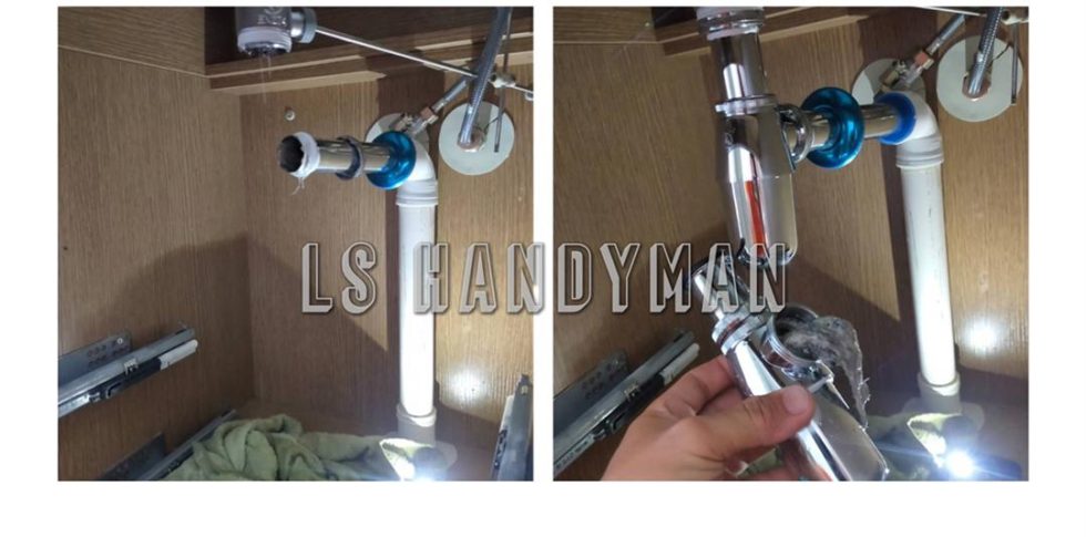 Replace Bottom Trap At Alexandra View - LS Handyman Service (S) Pte Ltd